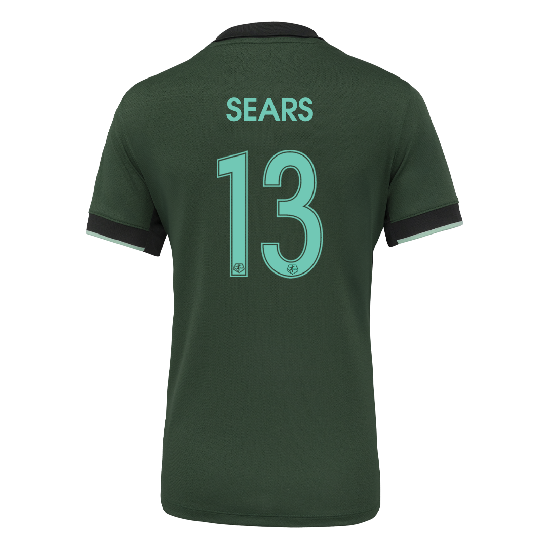 Women's Racing Louisville Nike Green Roots Emma Sears Secondary Replic ...